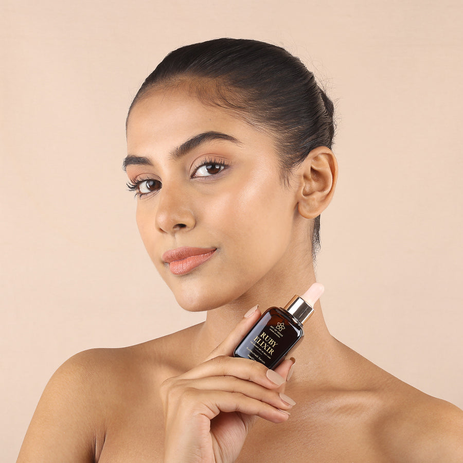 Ruby Kumkumadi Face Serum: Ancient Wisdom for Younger Skin